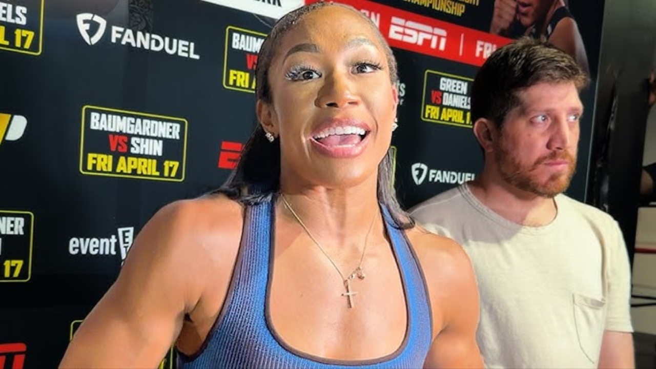 Alycia Baumgardner Calls Out Katie Taylor, Amanda Serrano For ...